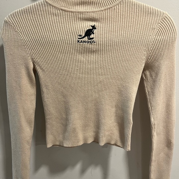 Kangol | Tops | Kangol Hm Cropped Ribbed Turtleneck | Poshmark